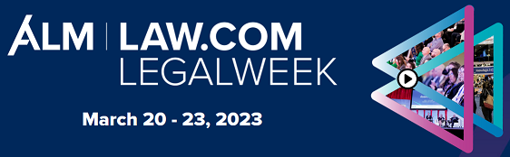 Wednesday Legalweek 2023 Sessions and Events